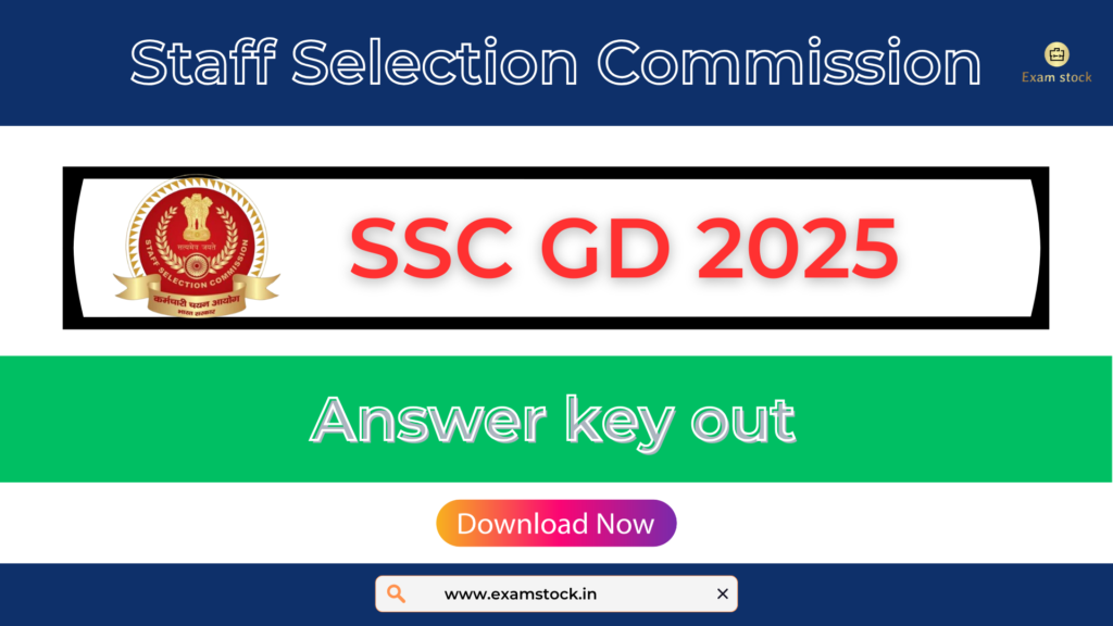 SSC GD Answer Key 2025 Out: Check Answer Key, Direct Link - Government ...