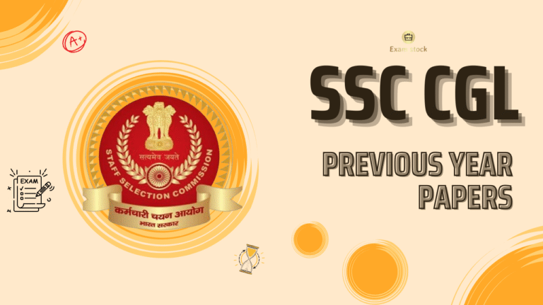 SSC CGL Previous Year Question Papers and Solutions - Government job portal
