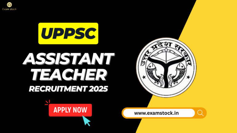 UPPSC TGT Recruitment 2025 - Government job portal